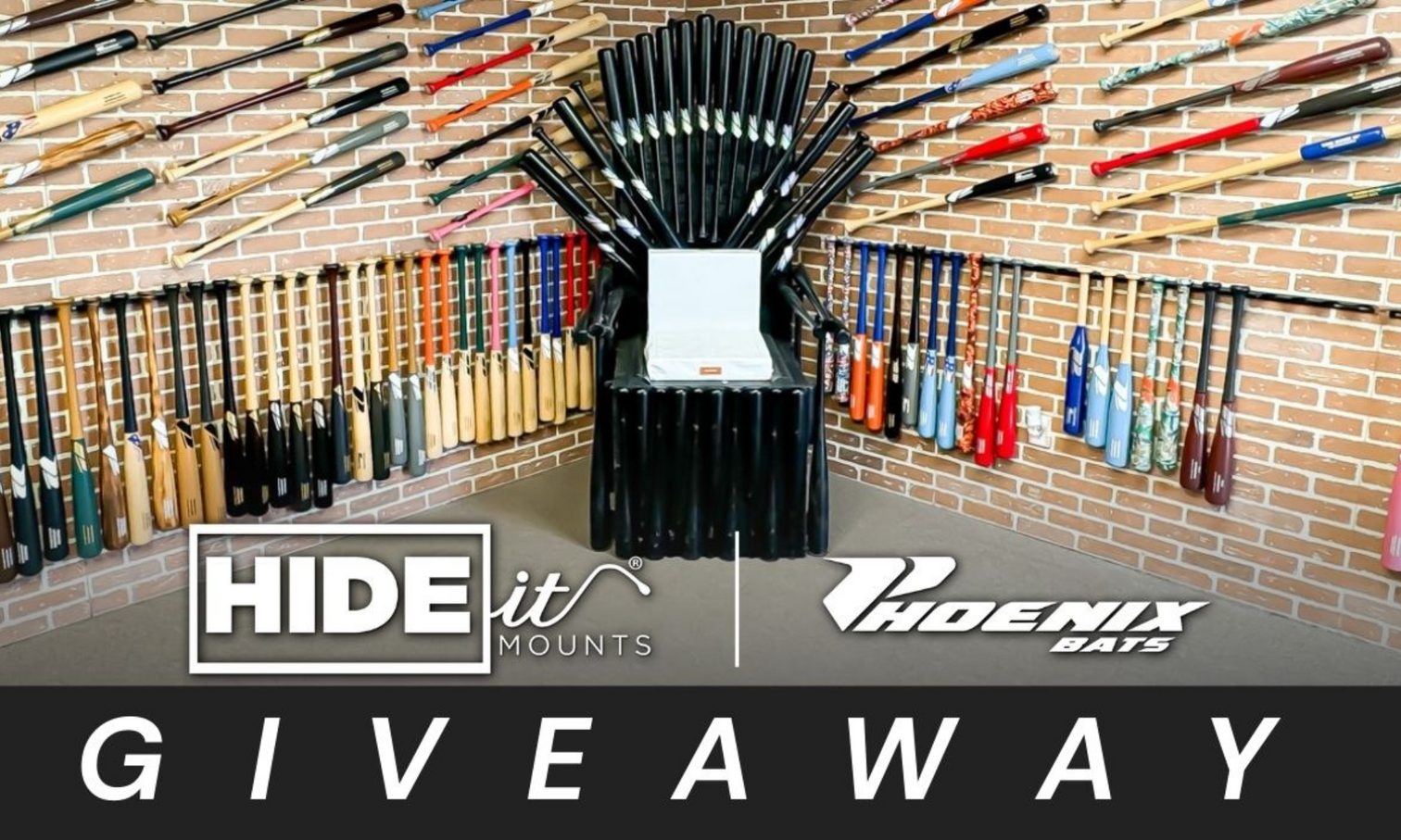 HIDEit Mounts x Phoenix Bats Giveaway Collab