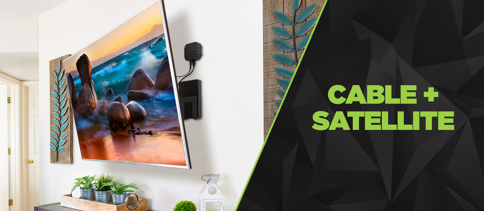 Cable + Satellite Box Wall Mounts | HIDE that cable box! Easy Install ...