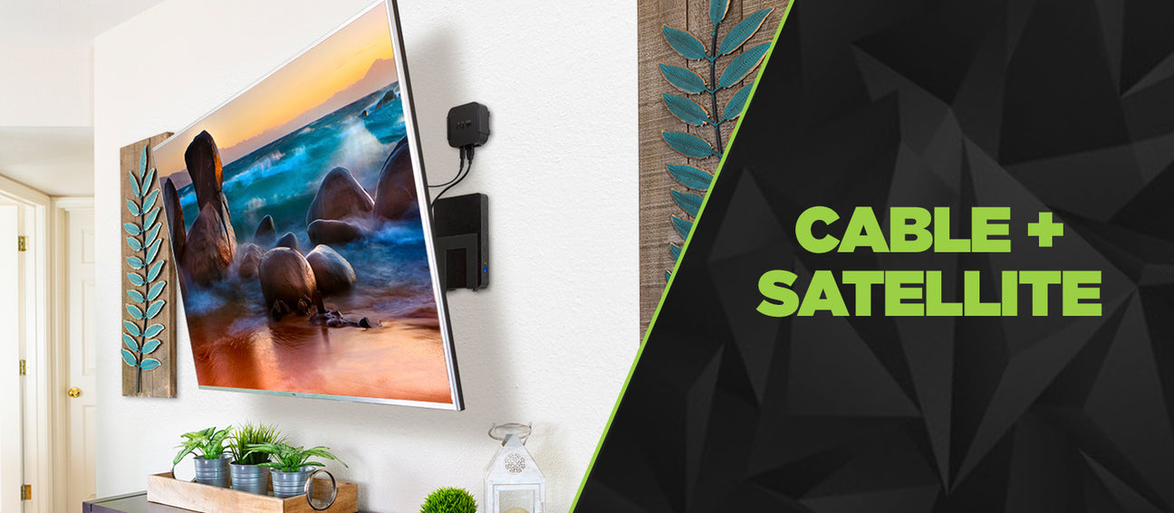 Cable + Satellite Box Wall Mounts | HIDE that cable box! Easy Install ...
