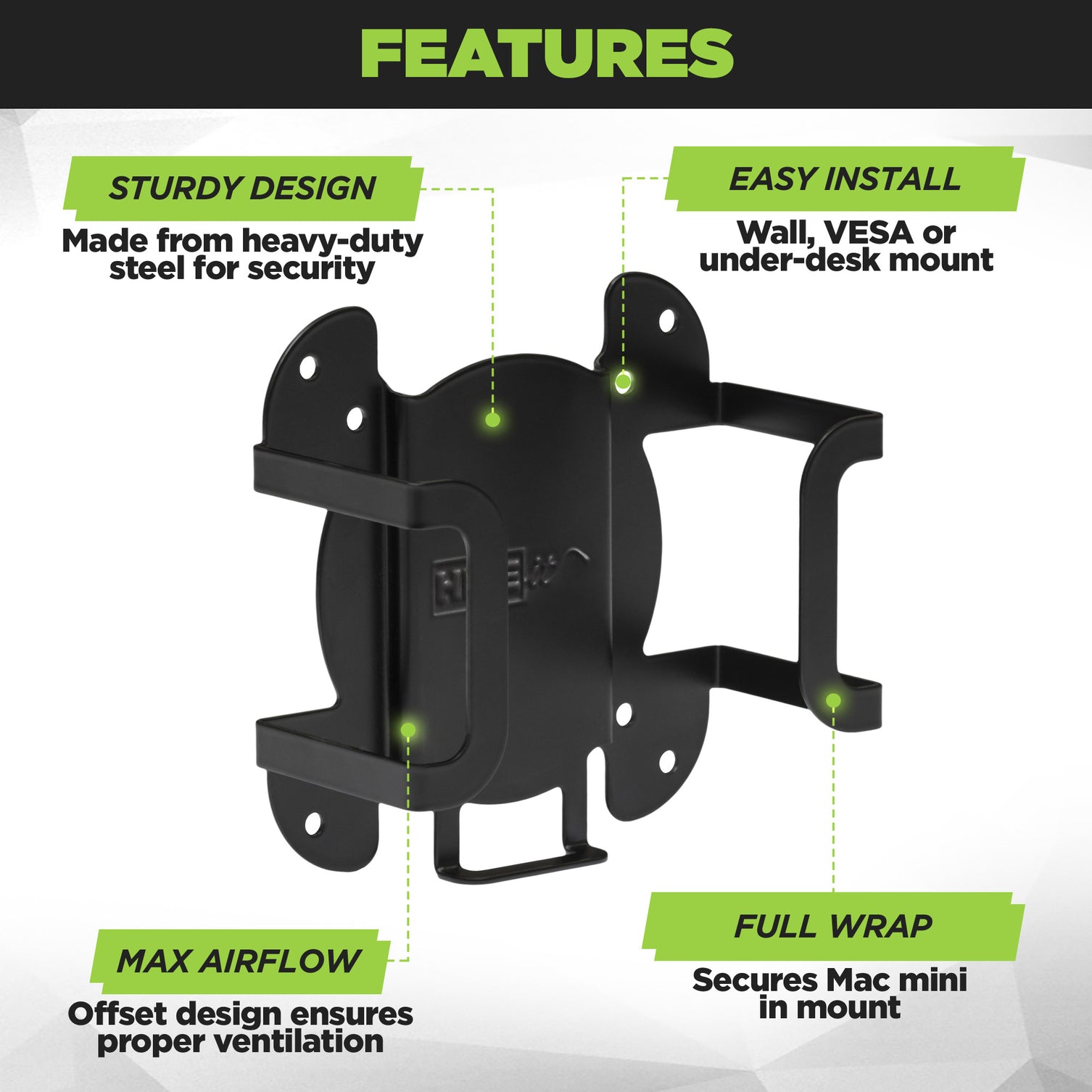 HIDEit Mini4 | Apple Mac Mini M4 Wall Mount – HIDEit Mounts