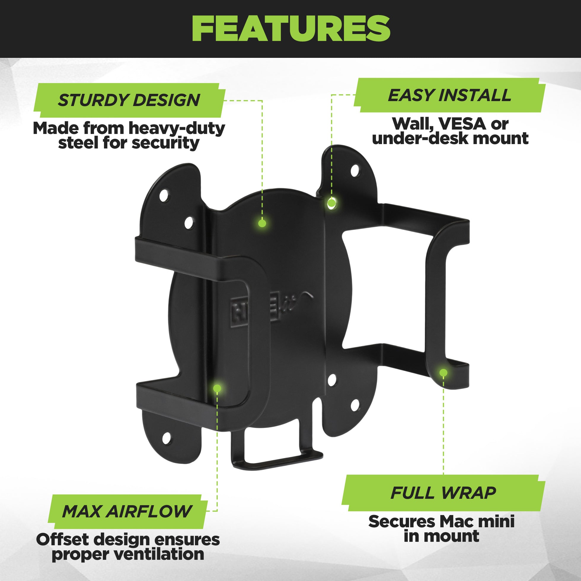 HIDEit Mini4 | Apple Mac Mini M4 Wall Mount – HIDEit Mounts