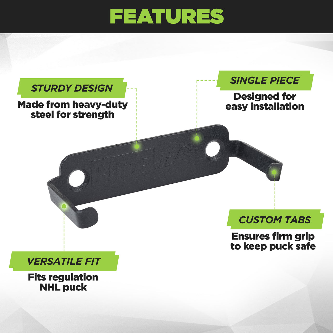 HIDEit Puck | Universal Hockey Puck Wall Mount 3-Pack – HIDEit Mounts
