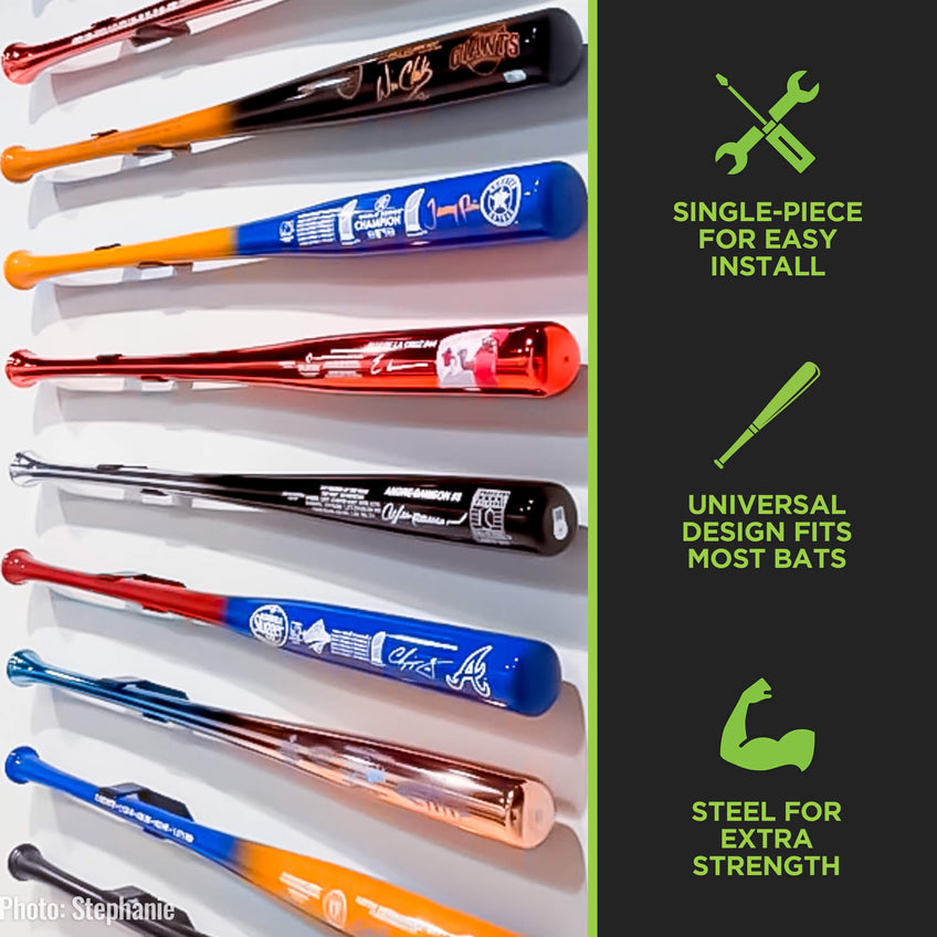 HIDEit HBat | Horizontal Baseball Bat Mount – HIDEit Mounts