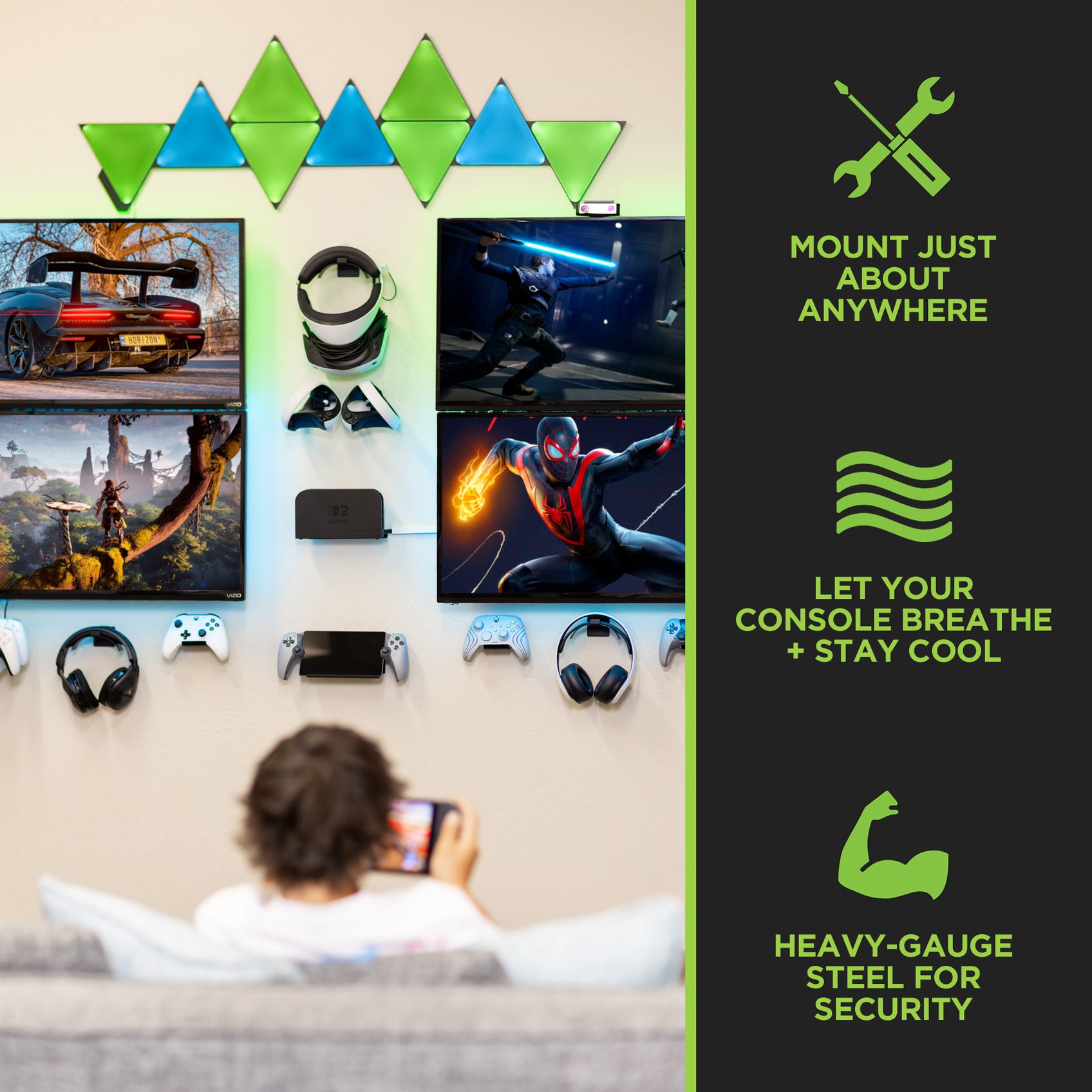 HIDEit Switch 2 | Nintendo Switch 2 Wall Mount – HIDEit Mounts