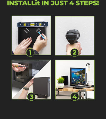 HIDEit Micro | Dell OptiPlex Micro PC Wall Mount – HIDEit Mounts