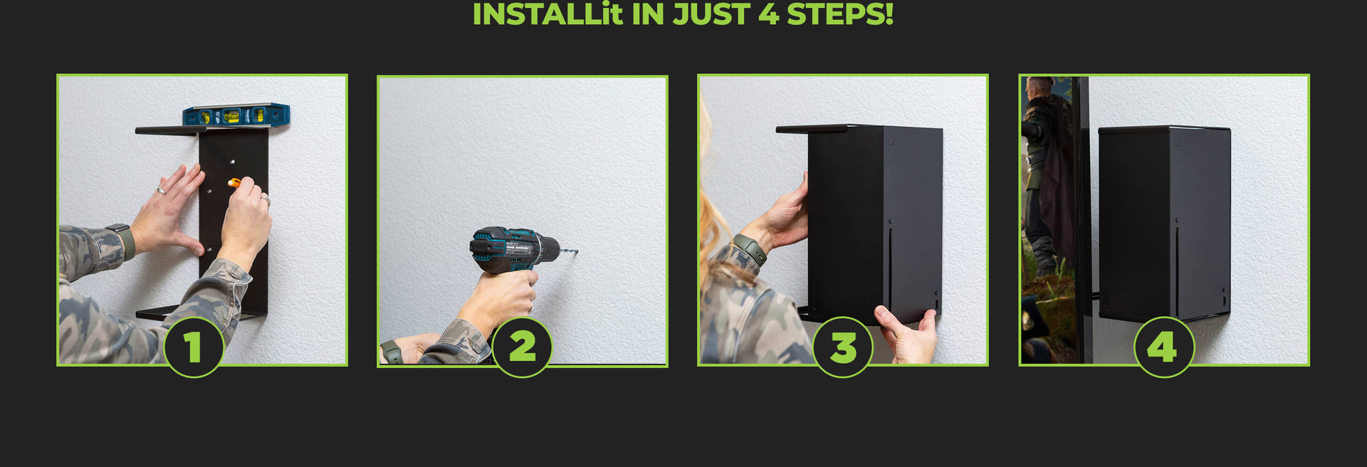 HIDEit Series X | Microsoft Xbox Series X Mount – HIDEit Mounts