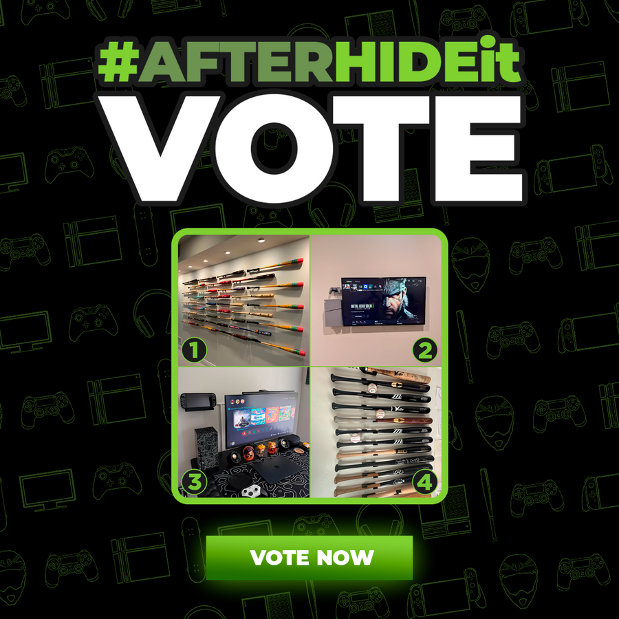 HIDEit Mounts | USA-designed Steel Mounts for Tech, Gaming & Sports