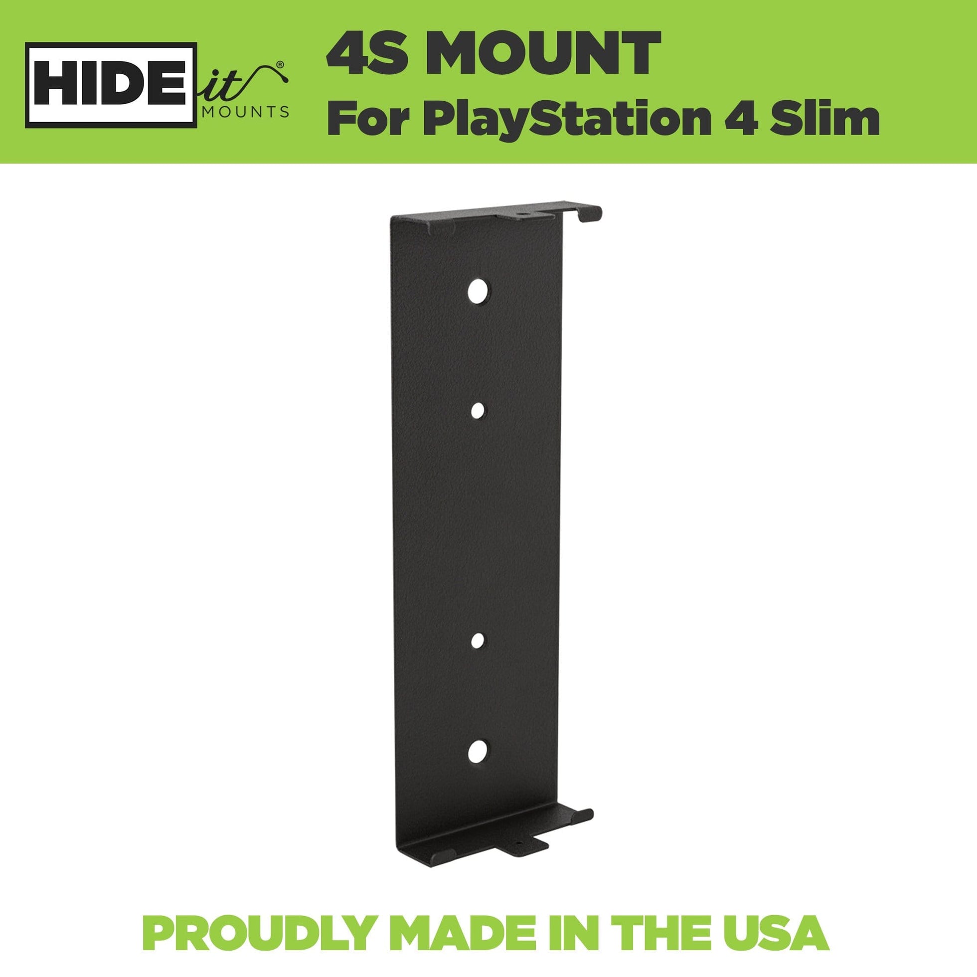 PS4 Slim Wall Mount | HIDEit Mount for PlayStation 4 Slim Game Console ...