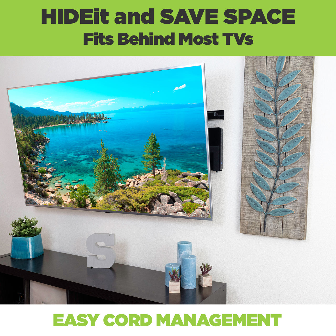 Power Supply Wall Mount | HIDEit Mount for External Power Brick ...