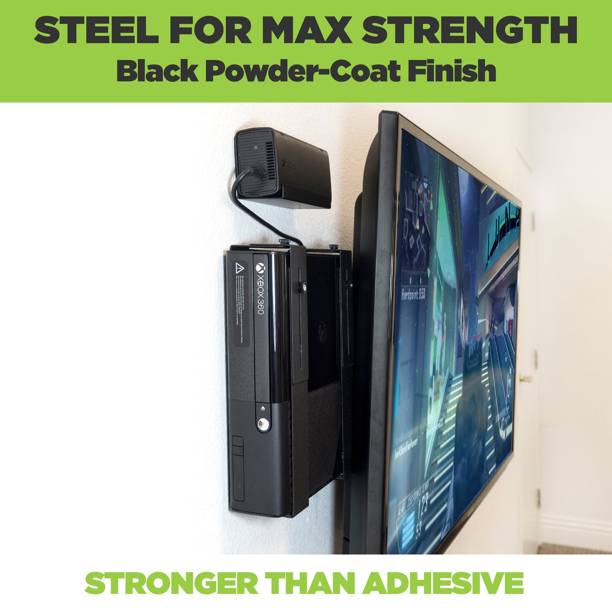 Power Supply Wall Mount | HIDEit Mount for External Power Brick ...