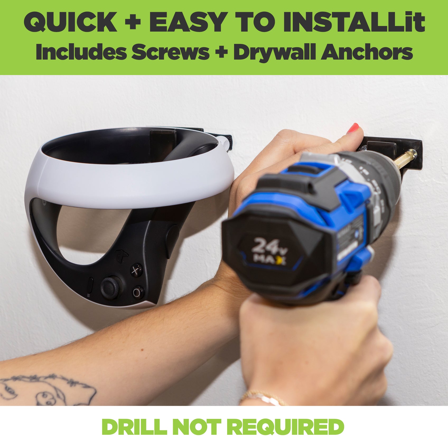 HIDEit PSVR2 | PlayStation VR2 Wall Mount Bundle – HIDEit Mounts