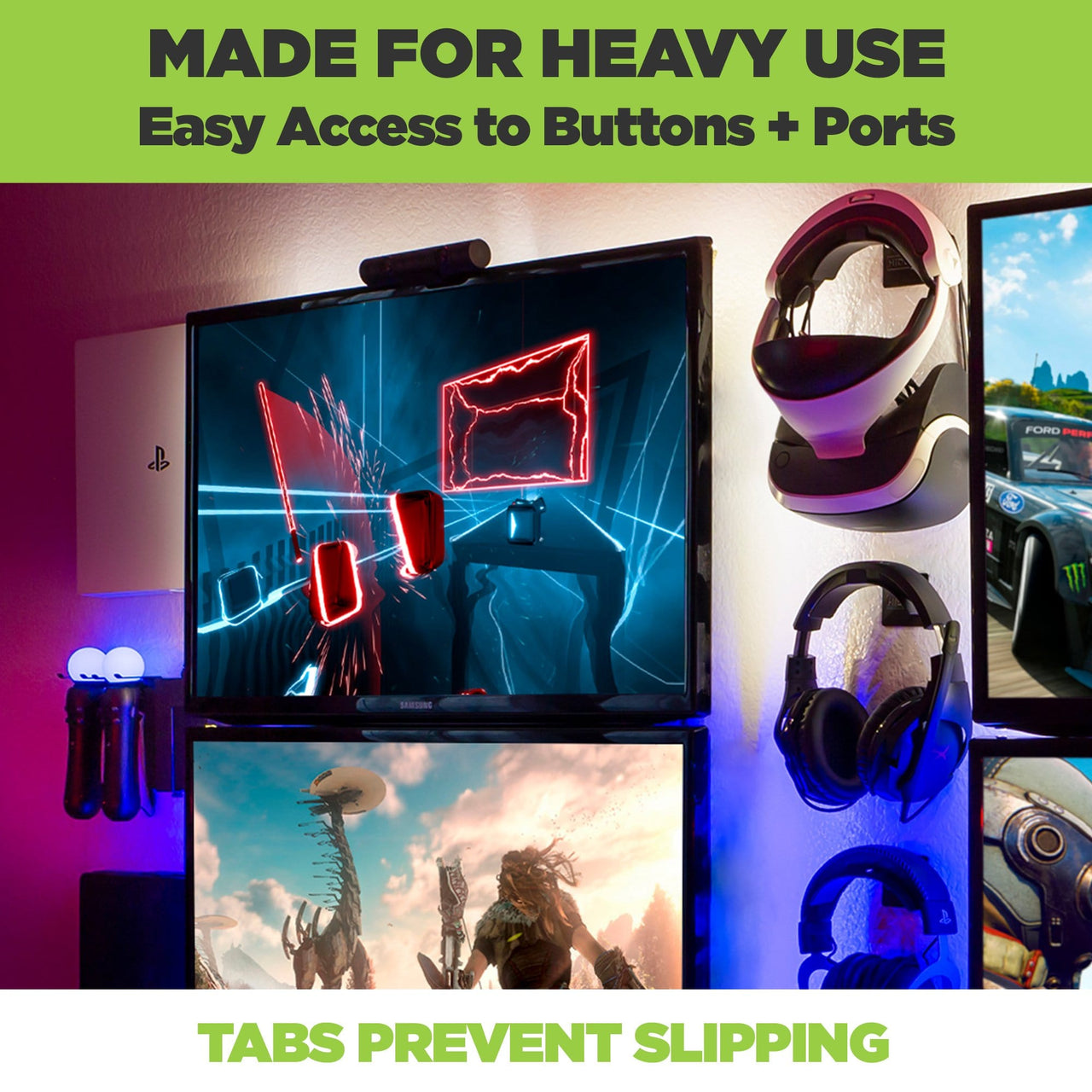 HIDEit PSVR | PlayStation 4 VR Wall Mount Bundle – HIDEit Mounts