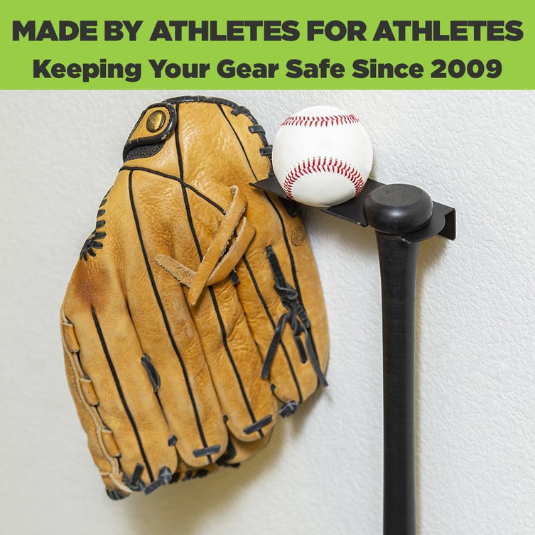 HIDEit Triple Bat | Universal Bat Wall Mount for Baseball + Softball ...
