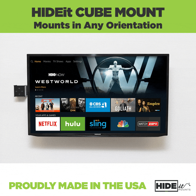 Streaming Device Wall Mounts | Stream TV Clutter Free! Easy Install ...